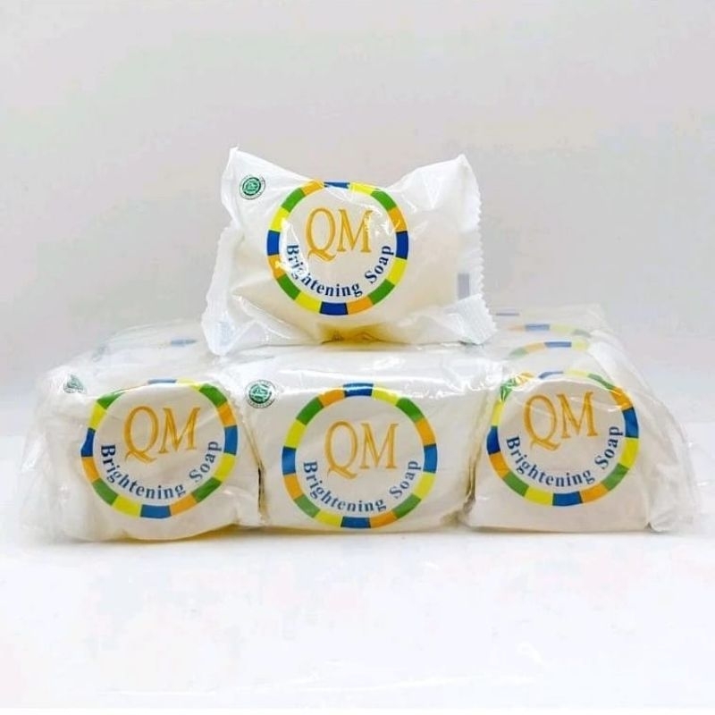 Jual [12pcs] Sabun QM Brightening Soap Lusinan Bpom | Shopee Indonesia