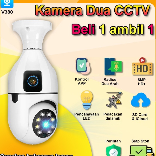 Jual CCTV Wifi MP Kamera CCTV Outdoor Full HD IP Camera Wateroof IP67 ...