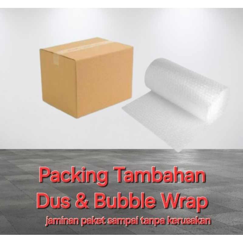 Jual EXTRA TAMBAHAN PACKING BUBBLE DAN DUS | Shopee Indonesia