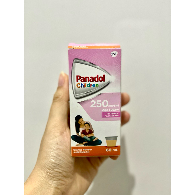 Jual PANADOL ANAK CHILDREN SYRUP SIRUP 60ML ORANGE FLAVOUR SUSPENSION ...