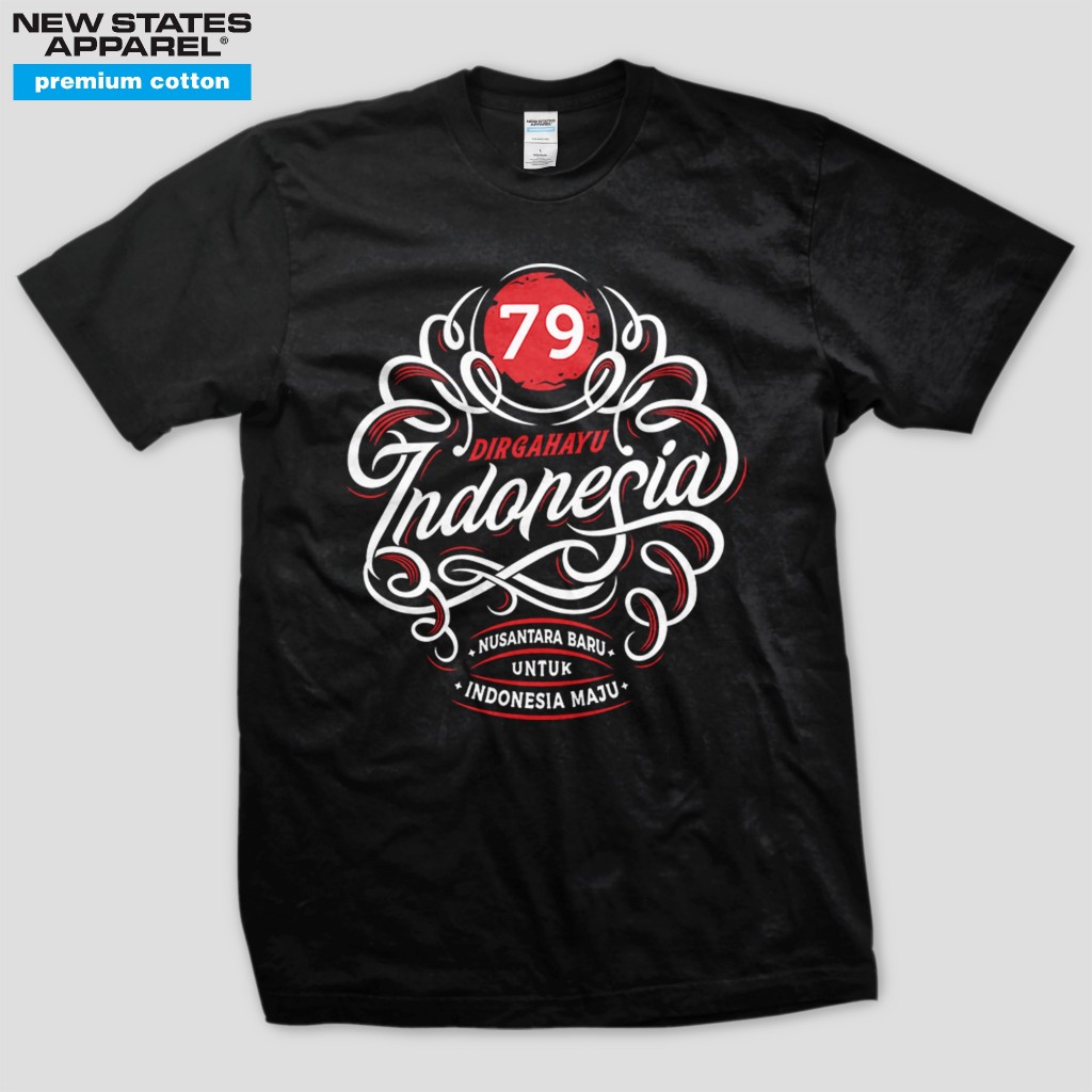 Jual Kaos 17 Agustus HUT RI 79th Nusantara Baru Indonesia Maju Tag NSA ...
