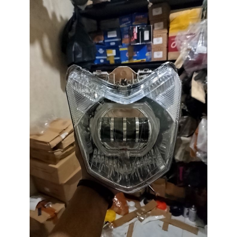 Jual Headlamp Reflektor Lampu Depan Plus Mika Kaca Lampu Depan Blade ...