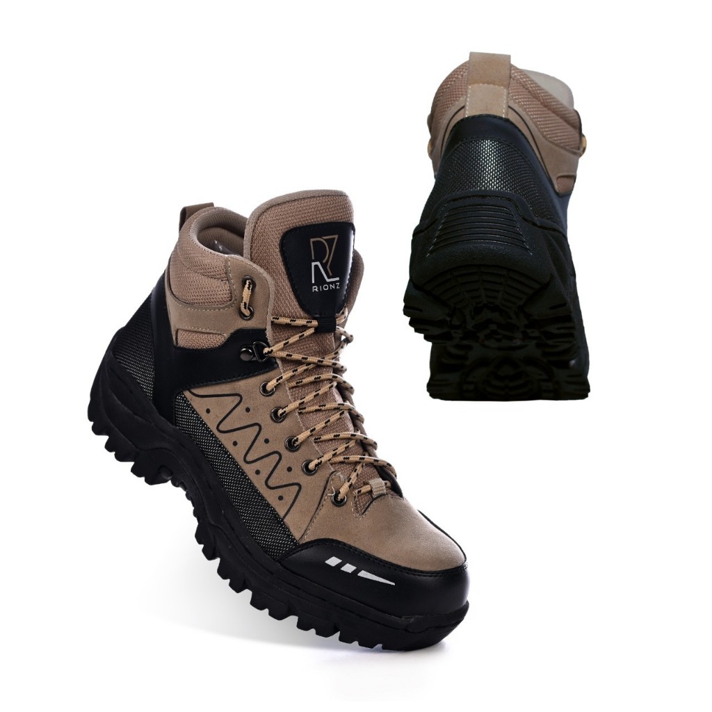 Jual Rionz Rodri Cream - Sepatu Boot Pria Hiking Gunung Tracking Outdor ...
