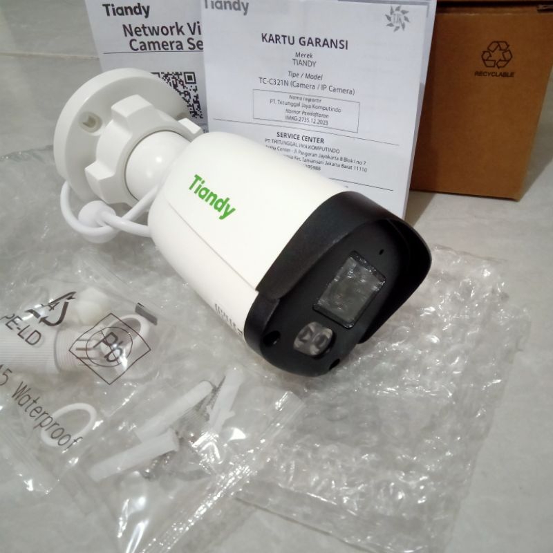 Jual IP CAMERA CCTV POE TIANDY TC-C321N 2MP AUDIO AK SERIES | Shopee ...