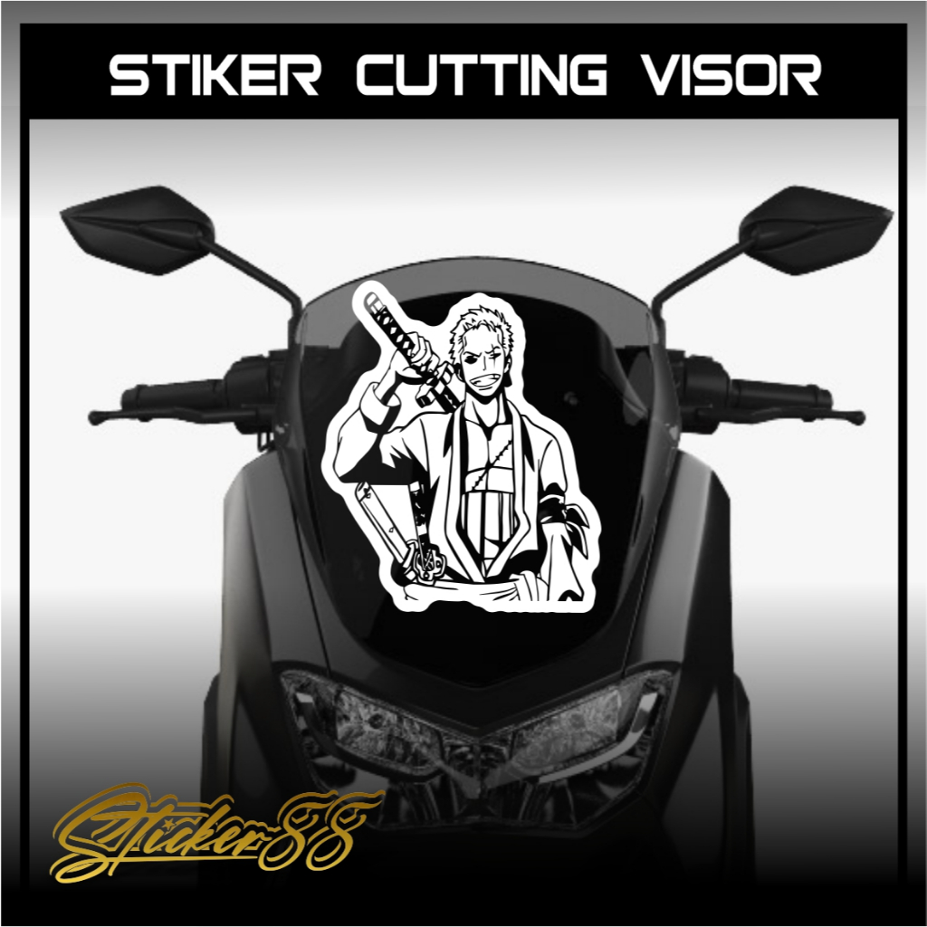 Jual STIKER CUTTING KARAKTER UNTUK WINDSHIELD VISOR NMAX/ CUTTING ...