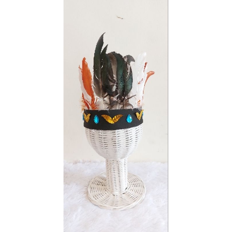 Jual READY topi / hiasan kepala adat dayak kalimantan | Shopee Indonesia