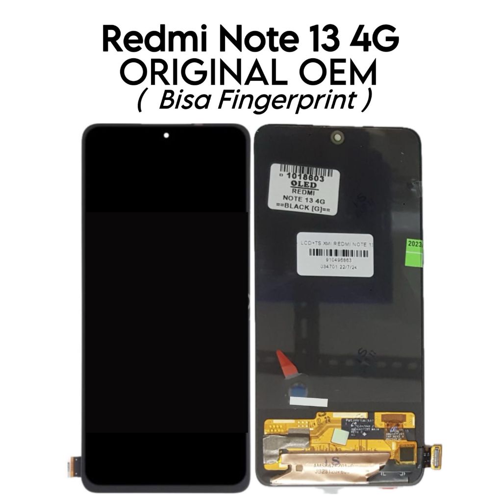 Jual LCD Touchscreen Fullset Xiaomi Redmi Note 13 4G / 23129RAA4G ...