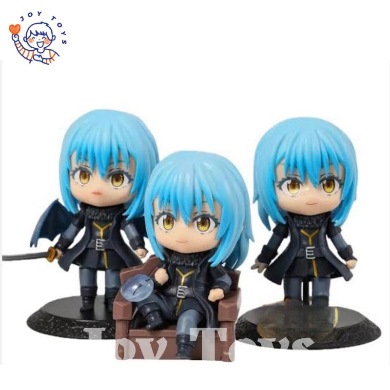Jual RIMURU CHIBI 3 PCS 110 TENSHURA FIGURE | Shopee Indonesia