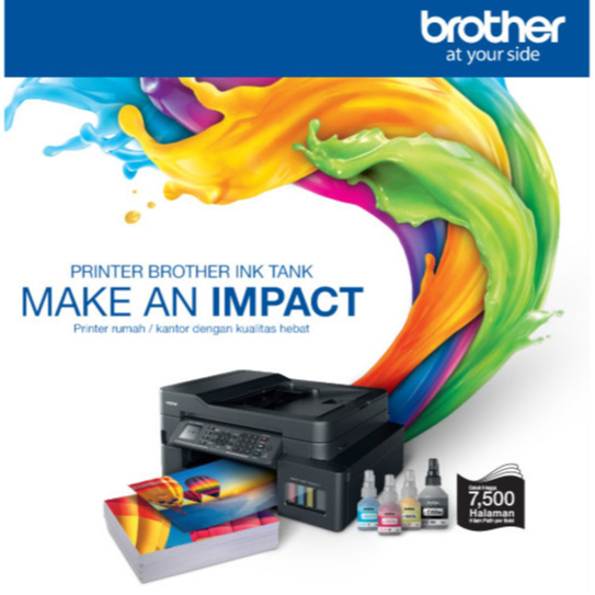 Jual Printer Brother Inkjet MFC-T920DW Print Scan Copy Duplex Wifi Fax ...
