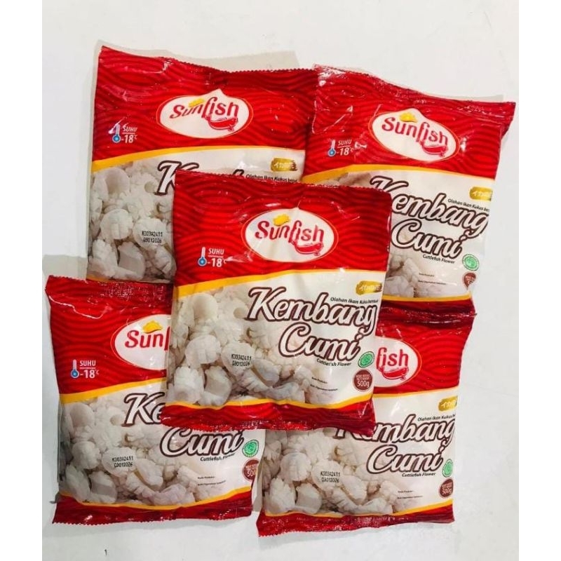 Jual FROZEN FOOD SUNFISH KEMBANG CUMI 500gr | Shopee Indonesia