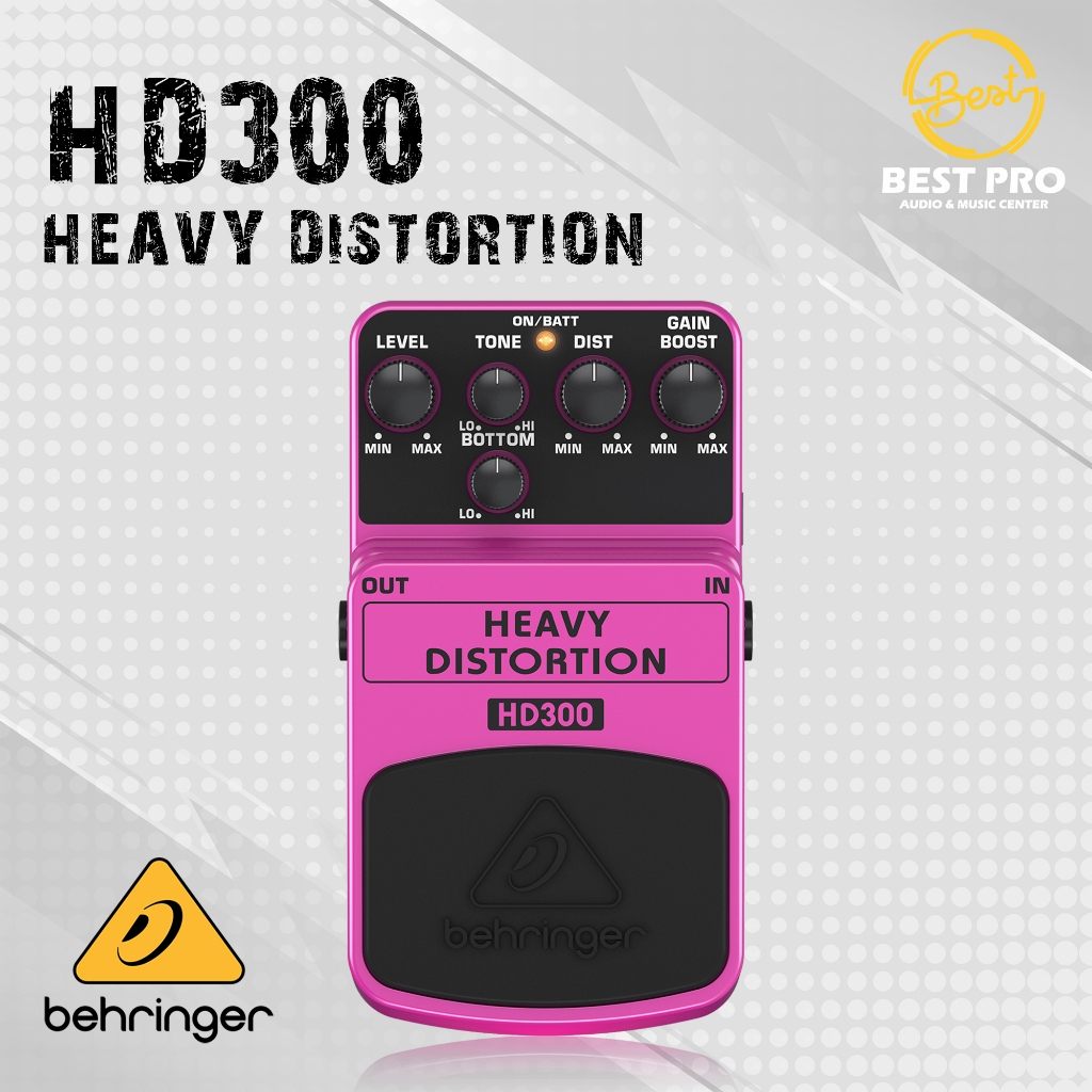 Jual EFEK GITAR BEHRINGER HD300 (HEAVY DISTORTION) | Shopee Indonesia