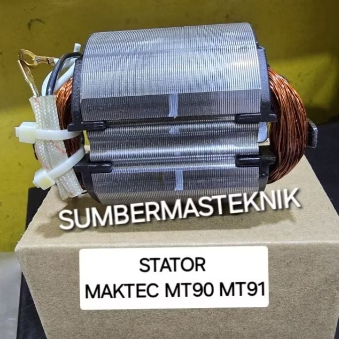 Jual STATOR MT90 MT91 MAKTEC BANTALAN RUMAH ANGKER MESIN GERINDA TANGAN ...