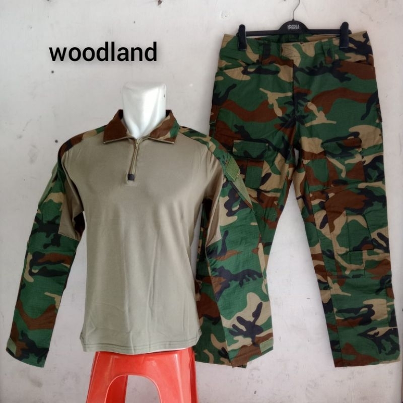 Jual Combat Suit GEN 3 REGULER Import Setelan Model Emerson G3 Generasi 3; Kaos Celana Tempur ...