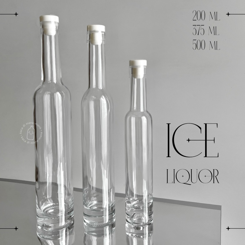 Jual Botol kaca seri ICE liquor bottle - botol kaca liquor seri ICE ...