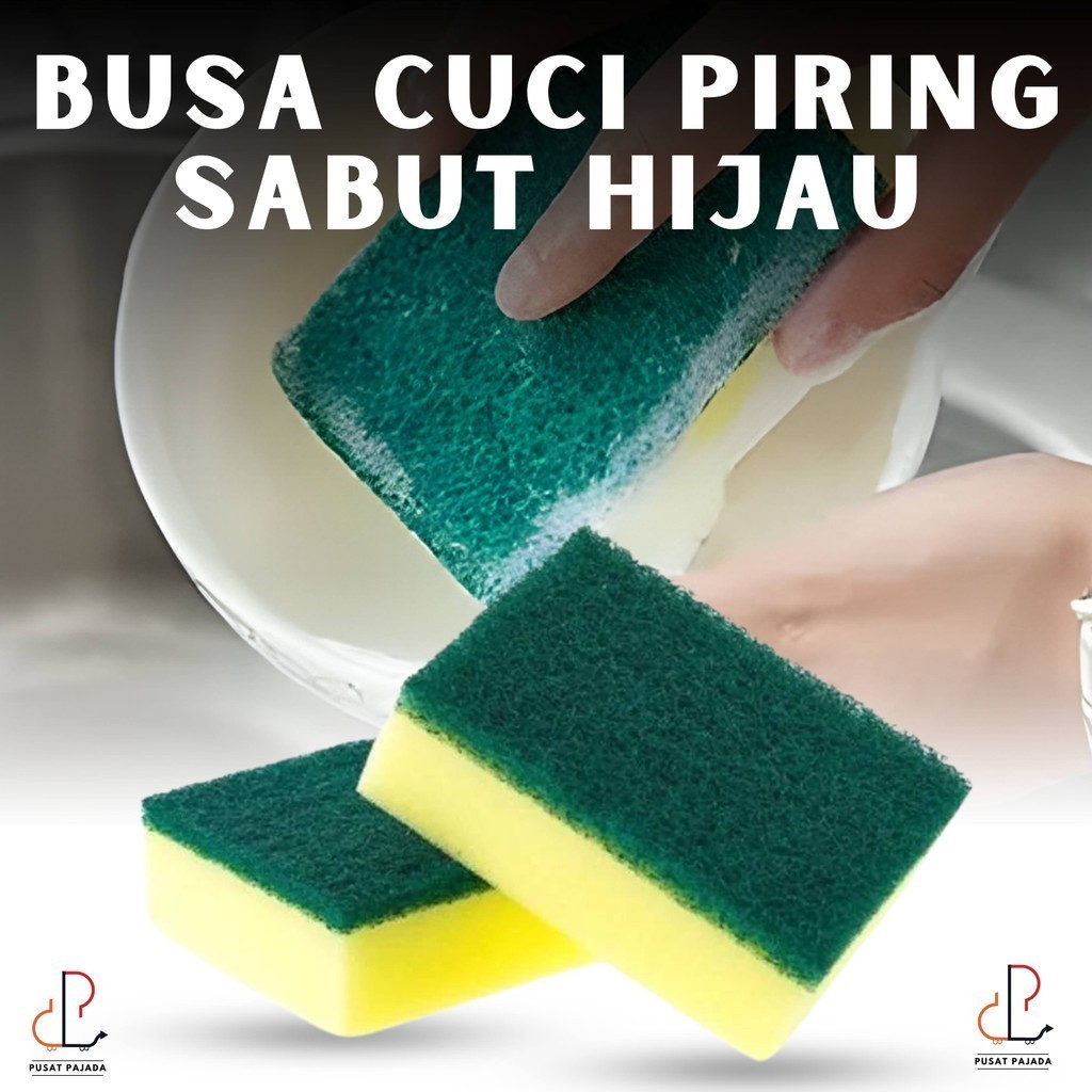 Jual SPONGE CUCI PIRING BUSA WARNA WARNI / SPONGE MURAH / SPONGE CUCI ...