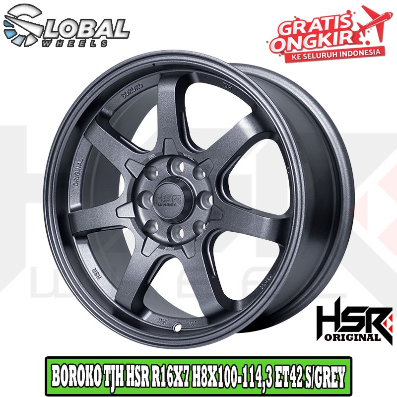 Jual Velg Mobil TE37 HSR Boroko Tjh Ring 16 Buat Mobil Avanza Xenia Kijang Livina Vios Mobilio ...