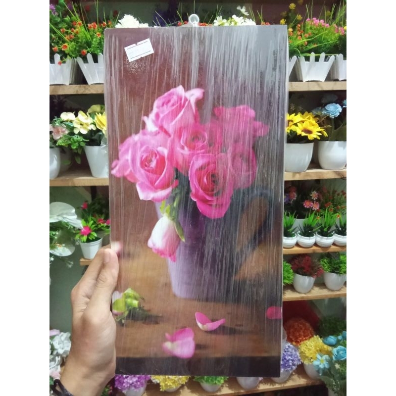 Jual poster kayu tema bunga | Shopee Indonesia