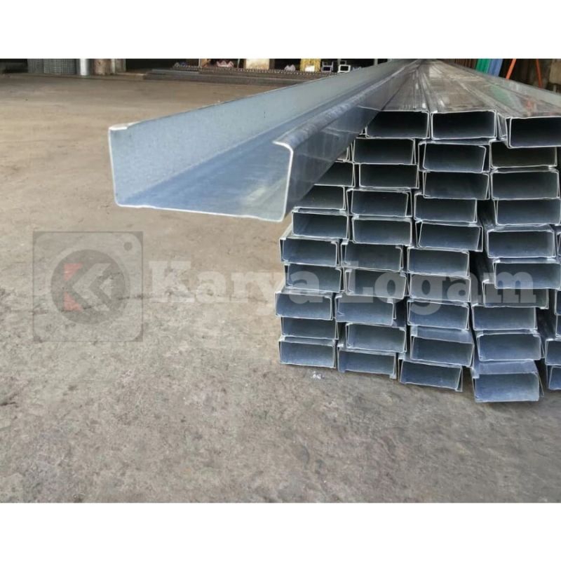 Jual Baja Ringan C75 / CNP 75 Rangka Atap Baja Ringan / Truss Kanal C 0 ...