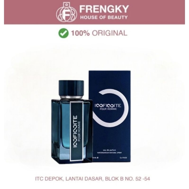 Jual Fragrance world Infinite pour homme edp 100ml | Shopee Indonesia