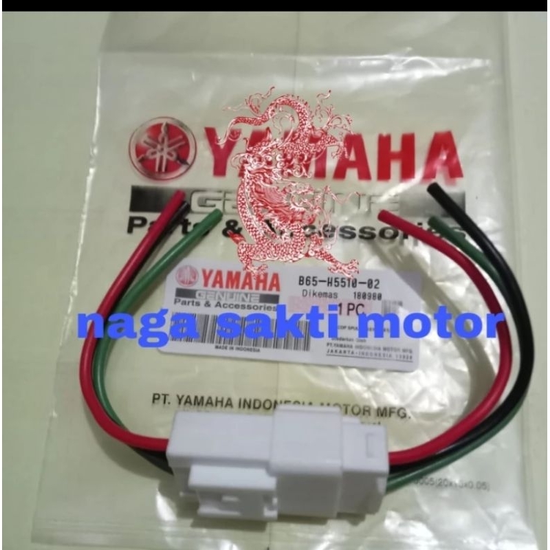 Jual Kabel Socket Spull ECU ECM 3 Pin Nmax Aerox Lexi Freedom New B65 ...