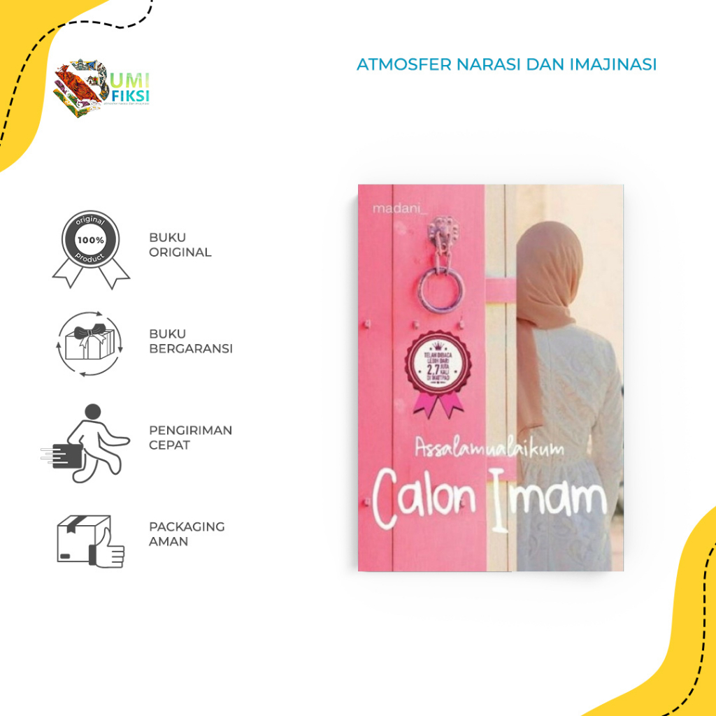 Jual Buku Novel Assalamualaikum Calon Imam - Madani - Coconut Books ...