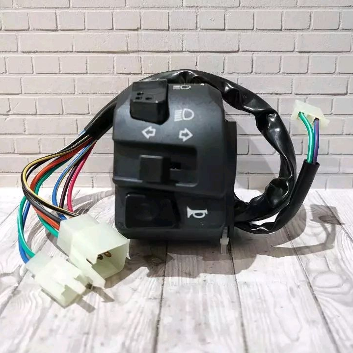 Jual (KNZ) SAKLAR KIRI HOLDER KIRI KAWASAKI KLX 150 | Shopee Indonesia