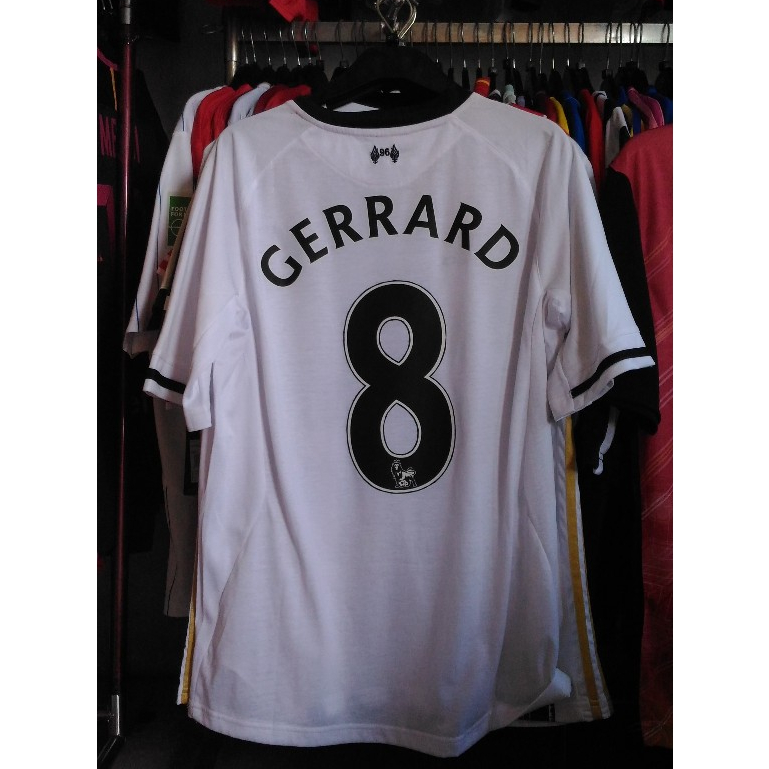 Jual Jersey Bola Retro GO 2013 2014 Away GERRARD 8 | Shopee Indonesia
