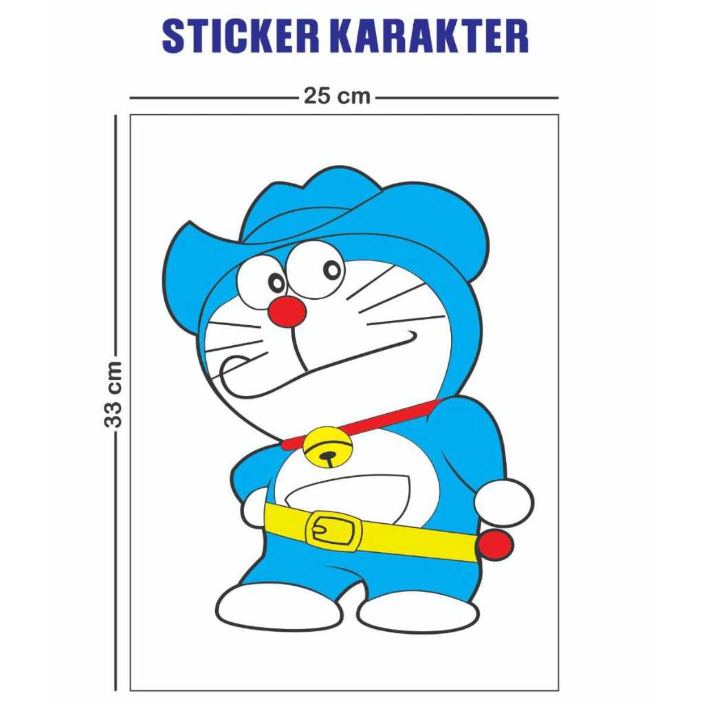 Jual STIKER DORAEMON VINYL UKURAN BESAR STICER GAMBAR KARTUN DORAEMON ...