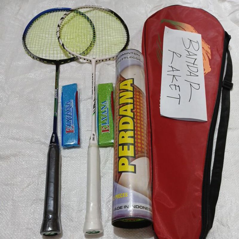 Jual Raket Badminton satu set lengkap | Shopee Indonesia