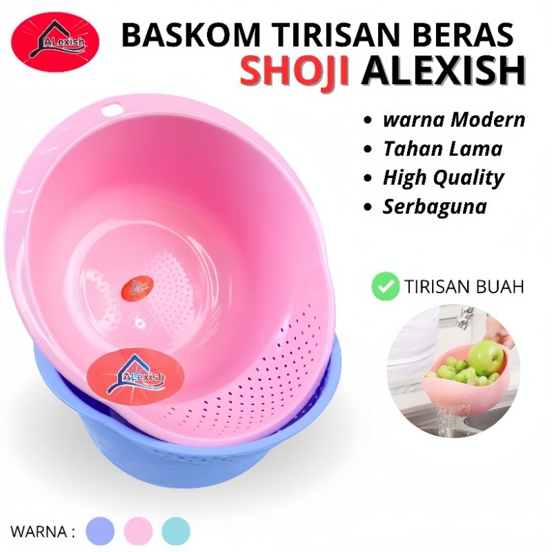 Jual Saringan Peniris Beras Dan Sayuran Baskom Cuci Beras | Shopee ...