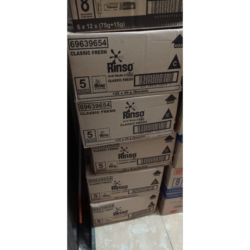 Jual Rinso bubuk renteng 1000-an (1 dus isi 126). Pilih sesuai varian ...