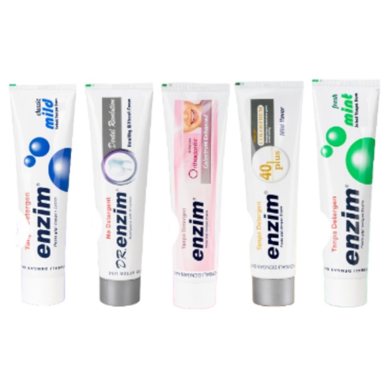 Jual Enzim Pasta Gigi 160gr/124gr All Varian | Shopee Indonesia