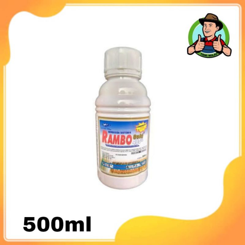 Jual Herbisida Pembasmi Rumput Liar Dosis Tinggi Rambo Gold 250 Ml ...