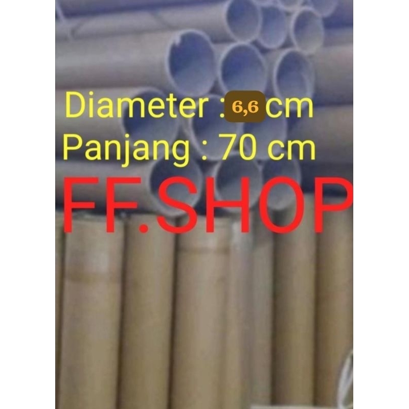 Jual Selongsong/Bobin/Paper Core/Cones(6,6 x 70cm) i | Shopee Indonesia