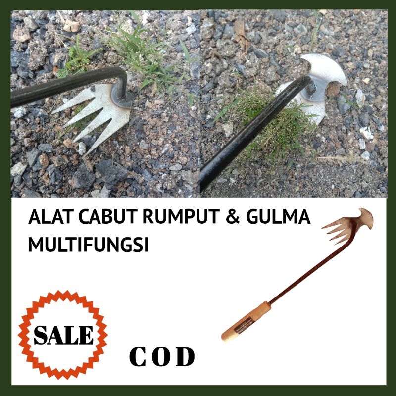 Jual Alat Pencabut Rumput dan Gulma Alat kebun Weeding Garu Harrow ...