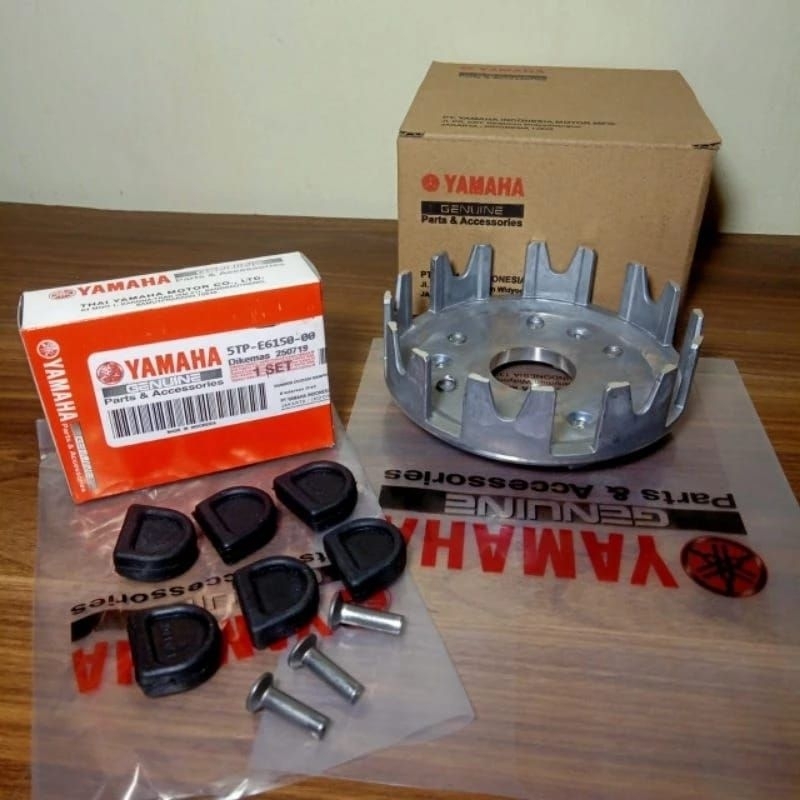 Jual Alumunium rumah kopling 5TP + karet kopling 5TP P2P 5TN Yamaha Jupiter z lama Jupiter z1 ...