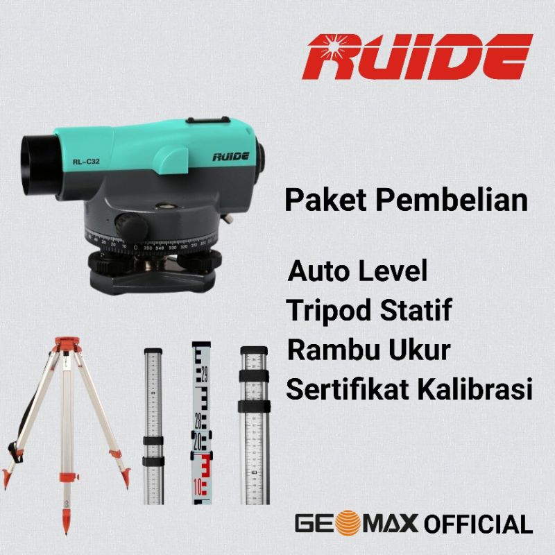 Jual Automatic Level Ruide RLC32 / Waterpas Ruide RLC32 Baru | Shopee Indonesia