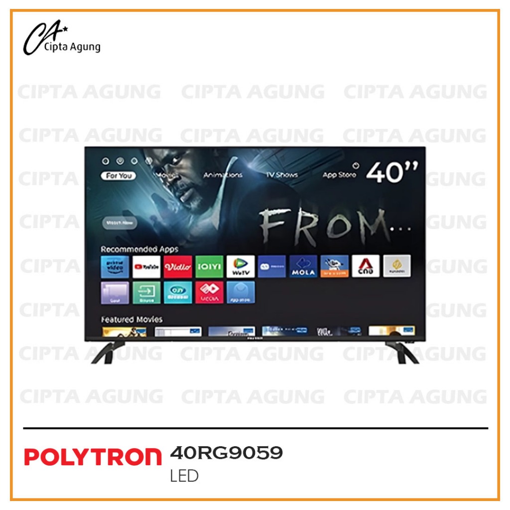 Jual POLYTRON LED SMART TV ANDROID 40 INCH PLD-40RG9059 | Shopee Indonesia