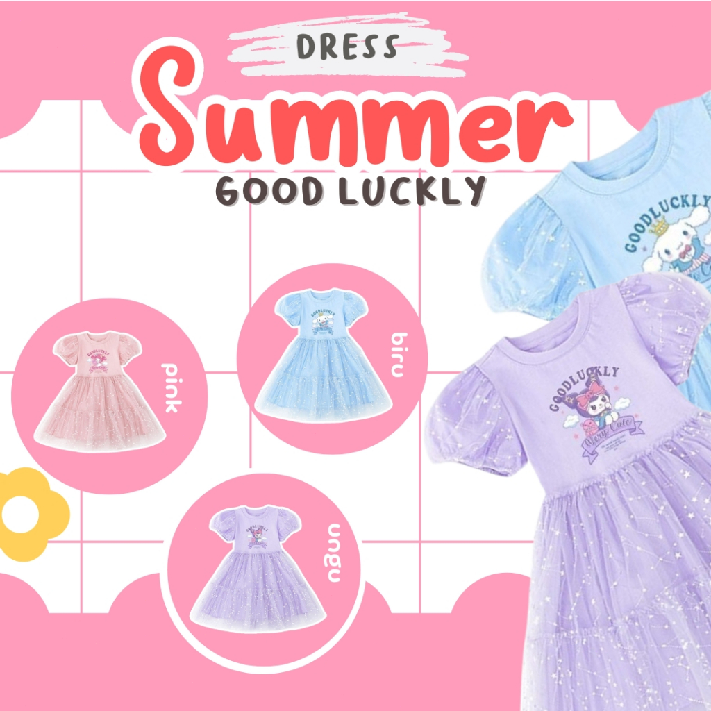 Jual 【MABEBI.OFFICIAL】2-11 Tahun Cuolomi Girls 'Dress Summer 2025 New ...