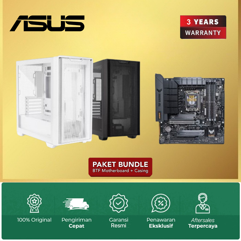 Jual Paket Bundle Casing ASUS A21 + Motherboard ASUS TUF Gaming B760M ...