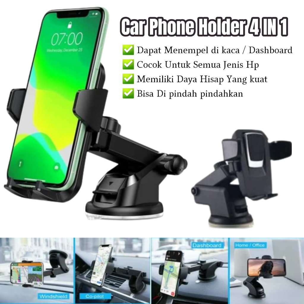 Jual Holder Hp Mobil | Holder Mobil Dashboard | Car Holder | Phone ...