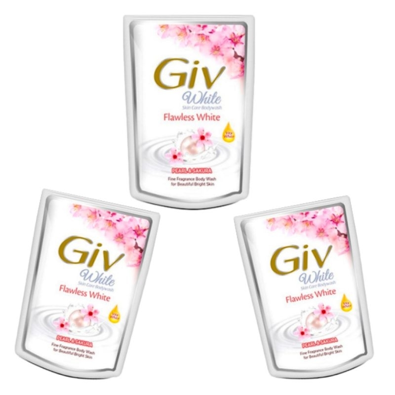 Jual PAKET PROMO4350!!!3pcs sabun Giv refil sakura&parl 400ml | Shopee ...