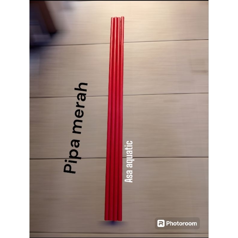 Jual Pipa Merah 5/8 Premium 100cm / Pipa Aquarium Aquascape Kolam ...