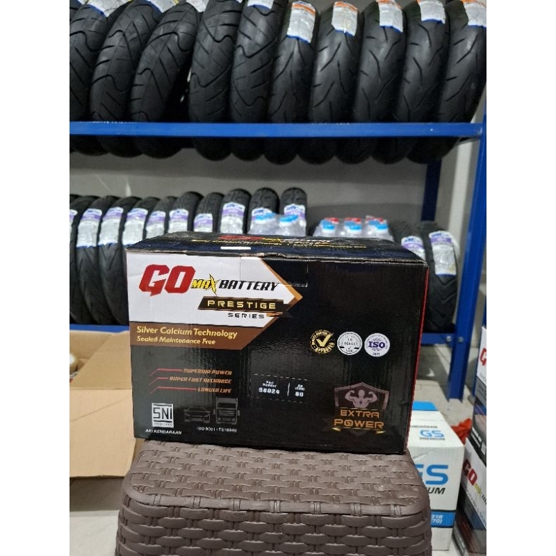 Jual Aki Mobil GO Battery DIN84 LN3 58024 12V 80ah Innova Reborn Diesel ...