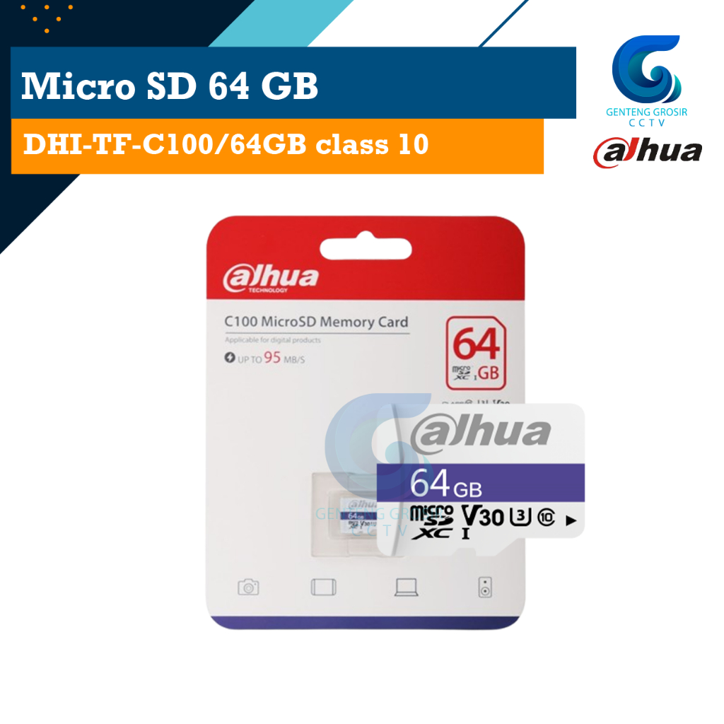 Jual Micro SD Dahua 64GB DHI TF C100 64GB | Shopee Indonesia