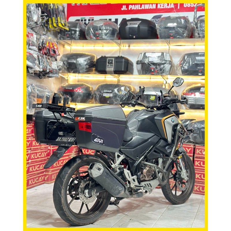 Jual Sidebox CB150X || Givi E22N || Sidebox Givi || Kucay Geser ...