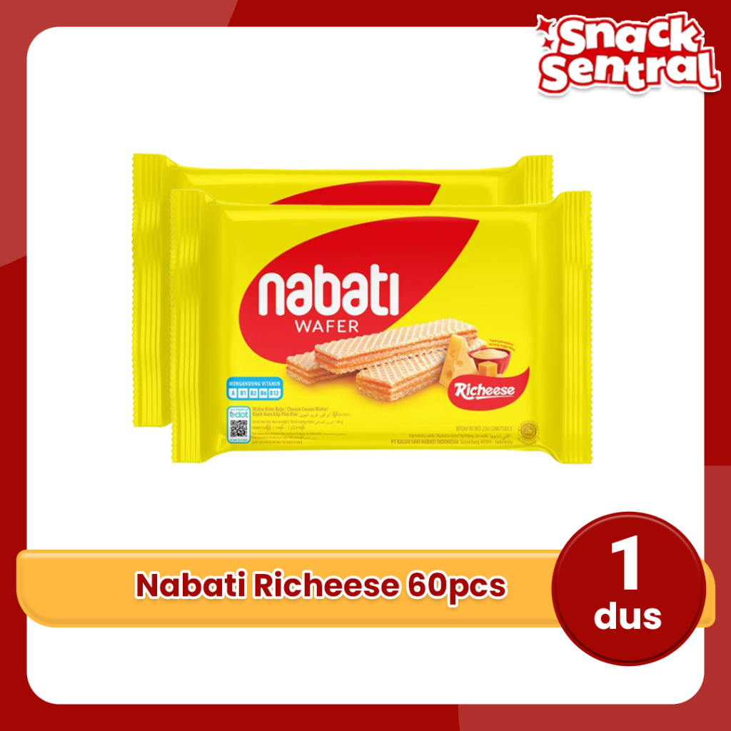 Jual Nabati Wafer 1 Dus @60pcs | Shopee Indonesia