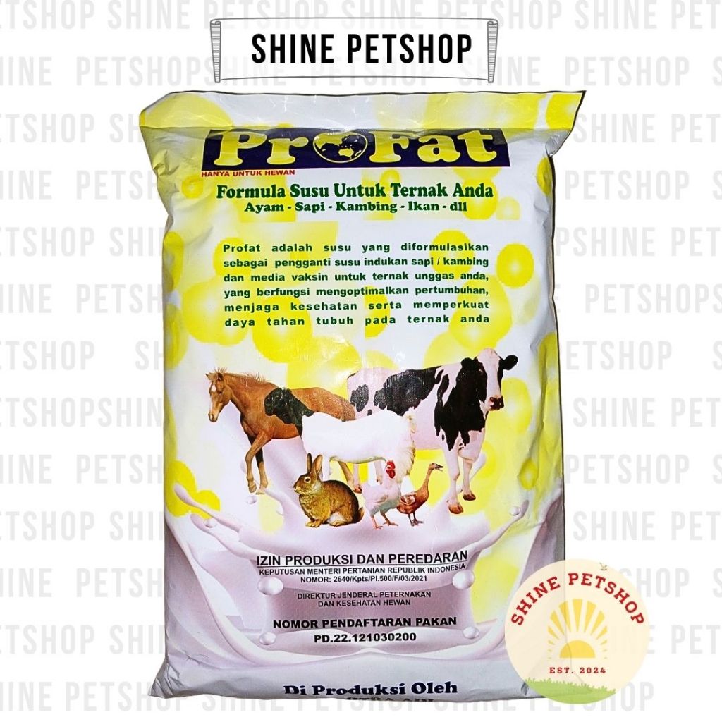 Jual PROFAT susu untuk ternak 1 kg pro fat | Shopee Indonesia