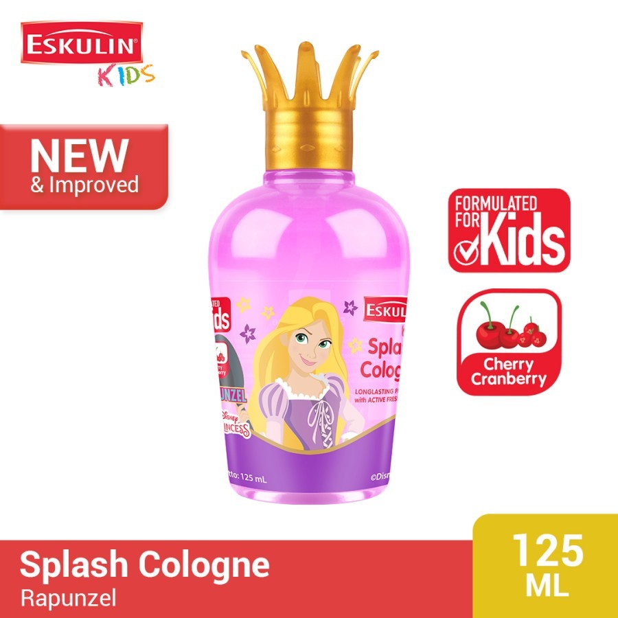 Jual Eskulin Kids Splash Cologne Rapunzel 125ml | Shopee Indonesia