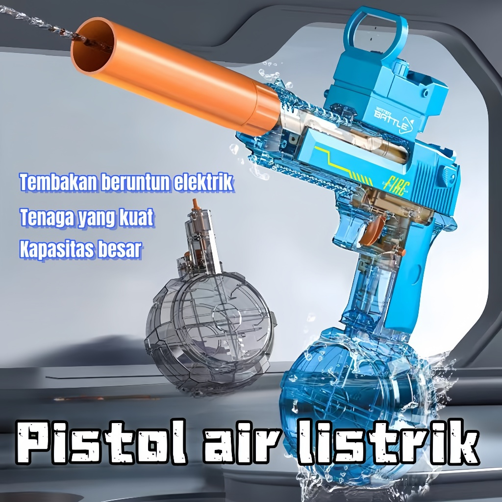 Jual Pistol Desert Eagle Mainan Listrik Anak-anak Pistol Air Genggam ...